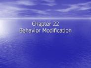 PPT – Behavior Modification PowerPoint presentation | free to view - id ...