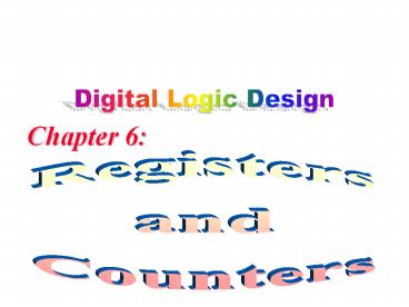 PPT – Registers and Counters PowerPoint presentation | free to download ...