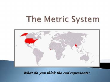 The Metric System presentation | free to download