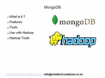 An introduction to Mongdb presentation | free to download