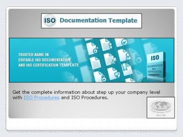 PPT – ISO Documents | ISO Certification | QMS Certification By ISO ...