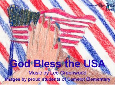 God Bless the USA presentation | free to download