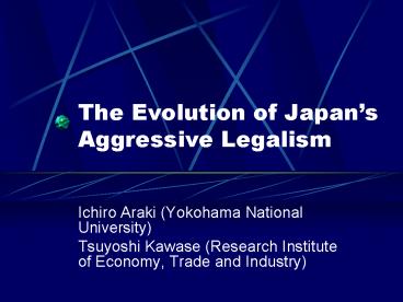 PPT – The Evolution of Japan PowerPoint presentation | free to download ...