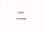 PPT – 60322: OOAD PowerPoint presentation | free to view - id: 4e3e9-ZDc1Z