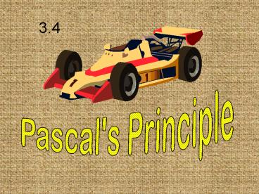 Pascal's Principle presentation | free to download