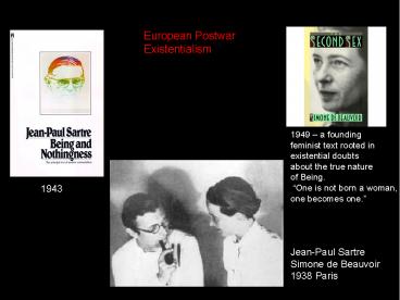 Jean-Paul Sartre presentation | free to download