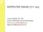 PPT – Dasar komputer PowerPoint presentation | free to download - id ...