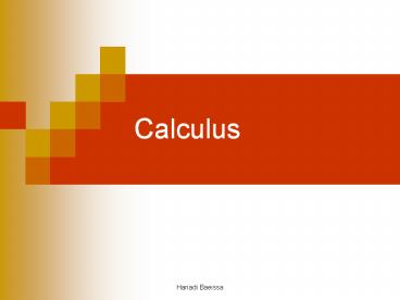 Calculus presentation | free to download