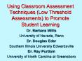 PPT – Classroom Assessment Techniques PowerPoint presentation | free to ...