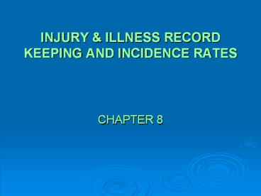 INJURY presentation | free to download