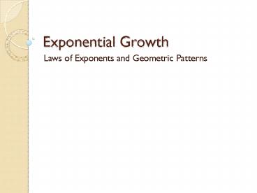 PPT – Exponential Growth PowerPoint presentation | free to view - id ...