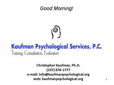 Mind Over Math presentation | free to view