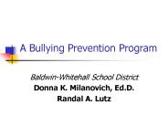 PPT – BULLYING PREVENTION & AWARENESS PowerPoint presentation | free to ...
