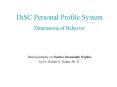 PPT – DISC Personality Profile PowerPoint presentation | free to view ...