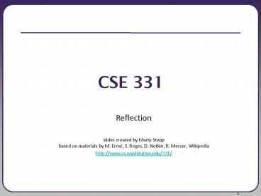 CSE 331 presentation | free to download