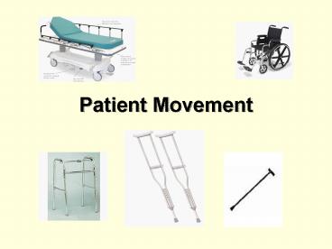 Patient Movement presentation | free to view
