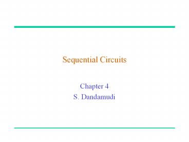 Sequential Circuits presentation | free to download
