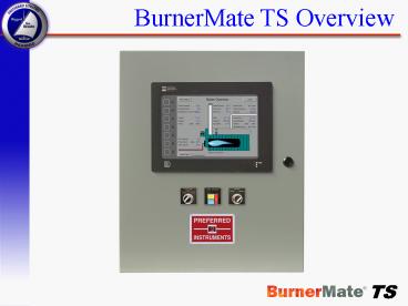 Boiler Efficiency and Combustion Control presentation | free to view