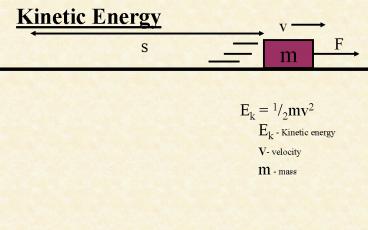 Kinetic Energy presentation | free to download