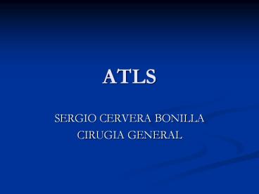 ATLS presentation | free to download