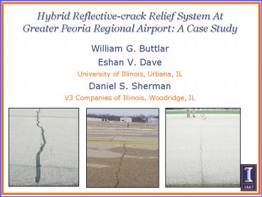 PPT – William G. Buttlar PowerPoint presentation | free to download ...