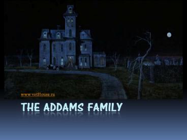 Addams family presentation | free to download