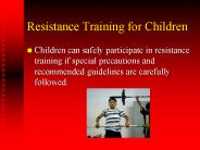 PPT – resistance training PowerPoint presentation | free to download ...
