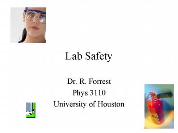 Lab Safety presentation | free to download