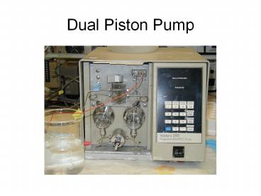 PPT – Dual Piston Pump PowerPoint presentation | free to view - id ...