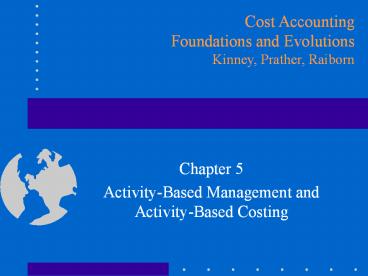 PPT – Activity-Based Management and Activity-Based Costing PowerPoint ...