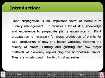 PPT – PLANT PROPAGATION PowerPoint presentation | free to view - id ...