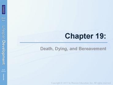 Death, Dying, and Bereavement presentation | free to view