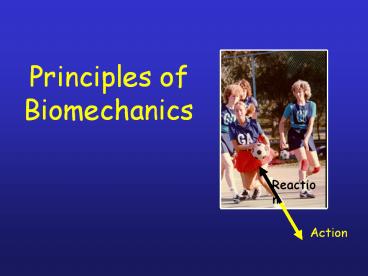 PPT – Principles of Biomechanics PowerPoint presentation | free to view ...