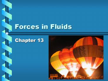 PPT – Forces in Fluids PowerPoint presentation | free to view - id ...