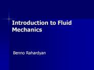 PPT – INTRODUCTION to FLUID MECHANICS PowerPoint presentation | free to ...