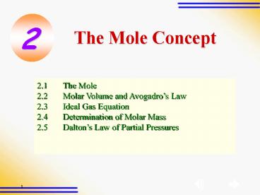 Mole concept presentation | free to view