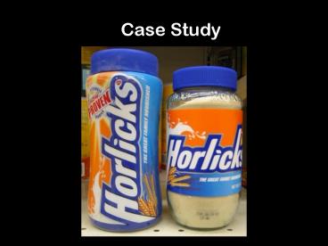HORLICKS presentation | free to view