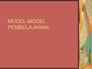 PPT – MODEL-MODEL PEMBELAJARAN PowerPoint presentation | free to ...