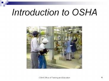 3,350 Osha 30 Hour PPTs View free & download | PowerShow.com