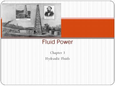 PPT – Hydraulic Fluids PowerPoint presentation | free to view - id ...