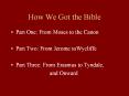 PPT – The Bible PowerPoint presentation | free to view - id: 30835-NDZhO
