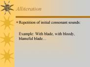 PPT – Alliteration PowerPoint presentation | free to view - id: 1c2a0e ...