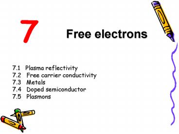 PPT – Free electrons PowerPoint presentation | free to download - id ...
