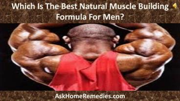 PPT – Which Is The Best Natural Muscle Building Formula For Men ...