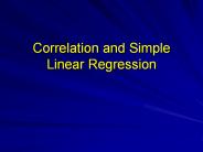 PPT – Simple Linear Regression PowerPoint presentation | free to ...