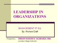 PPT – Leadership PowerPoint presentation | free to view - id: 3e803c-NDI2M