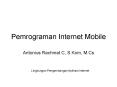 PPT – Bahasa Pemrograman PowerPoint presentation | free to download ...