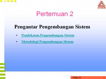 PPT – Pertemuan 2 PowerPoint presentation | free to download - id ...