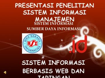 PPT – SISTEM INFORMASI MANAJEMEN PowerPoint presentation | free to ...