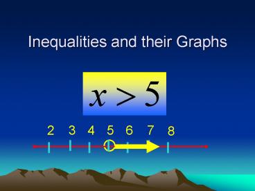 PPT – Inequalities and their Graphs PowerPoint presentation | free to ...